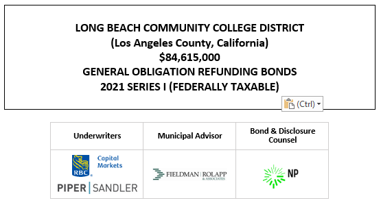 LONG BEACH COMMUNITY COLLEGE DISTRICT (Los Angeles County, California ...